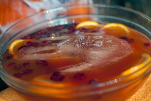 Halloween Punch with a Severed Hand VEGAN - The Edgy Veg