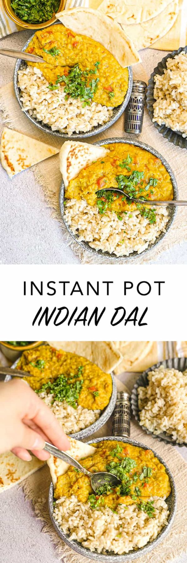 Instant Pot Dal - Indian Dal Recipe - The Edgy Veg