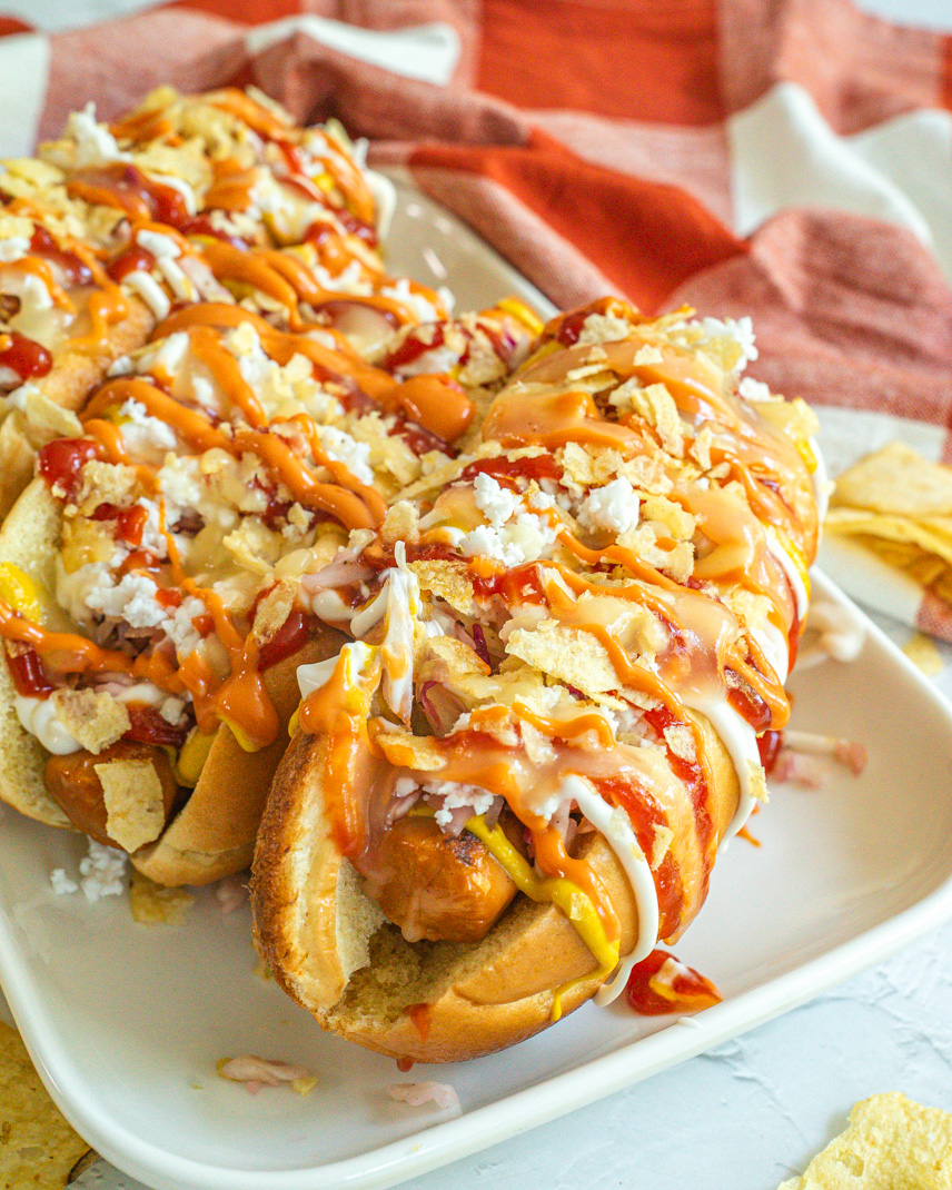 Vegan Colombian Hot Dogs Recipe - The Edgy Veg
