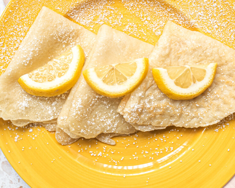 Oat Milk Crepes Recipe - The Edgy Veg